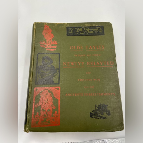 Other | Vg 188s Hardcover Olde Tayles Newlye Relayted Fairy Tales In ...